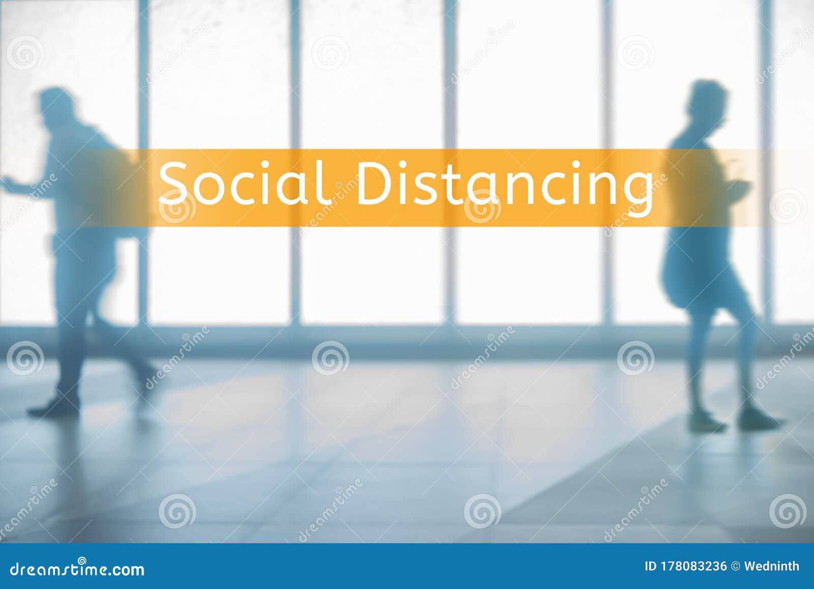 Social Distancing ,Space for Safety Stock Photo - Image of coronavirus ...