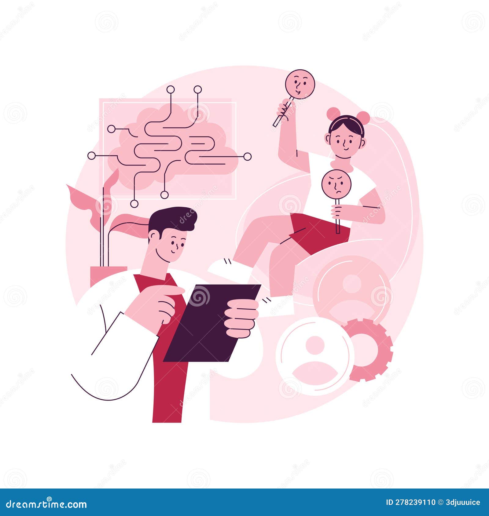 Social-emotional Development Abstract Concept Vector Illustration ...