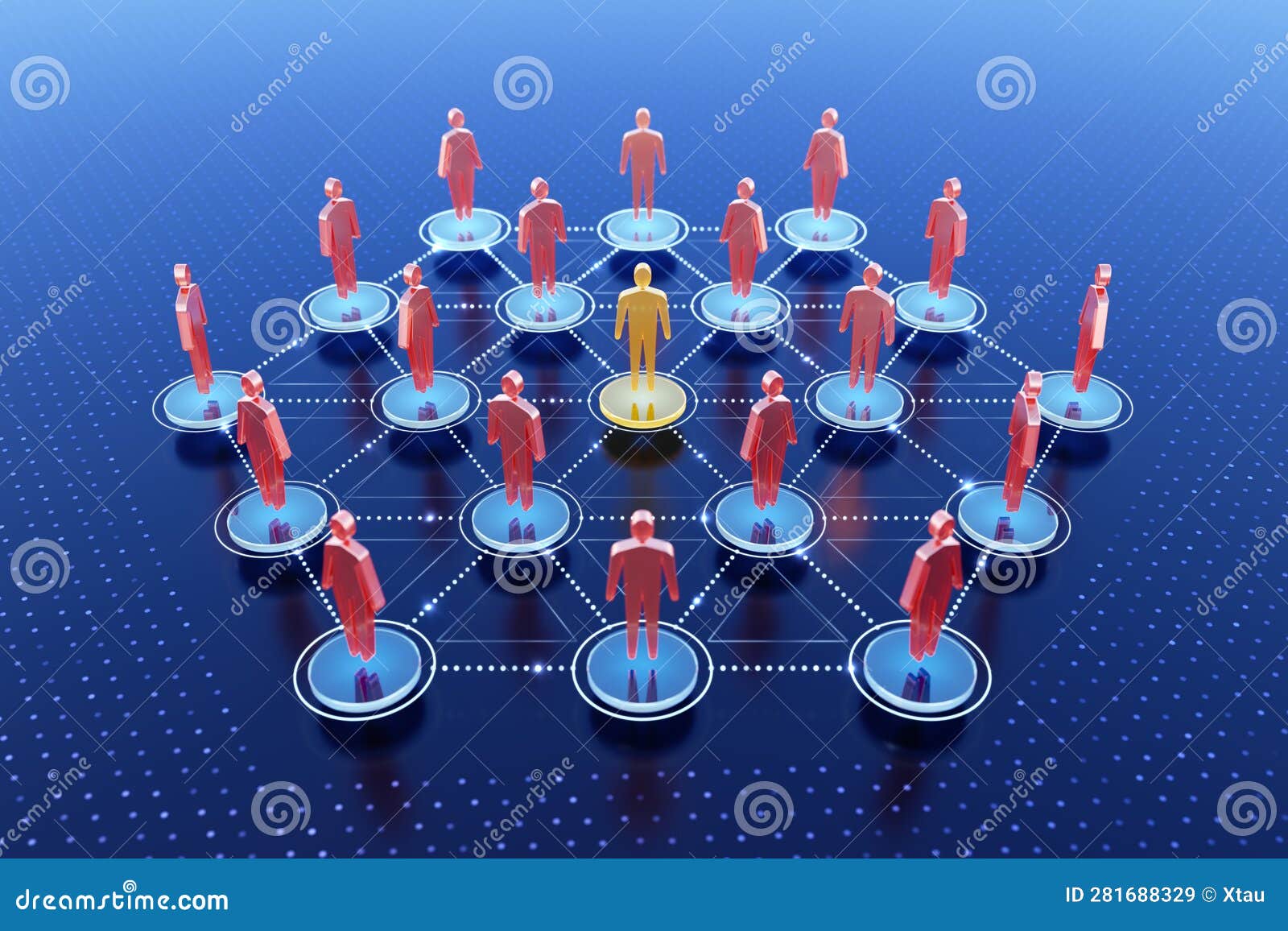 Social Hierarchy stock illustration. Illustration of communicate ...