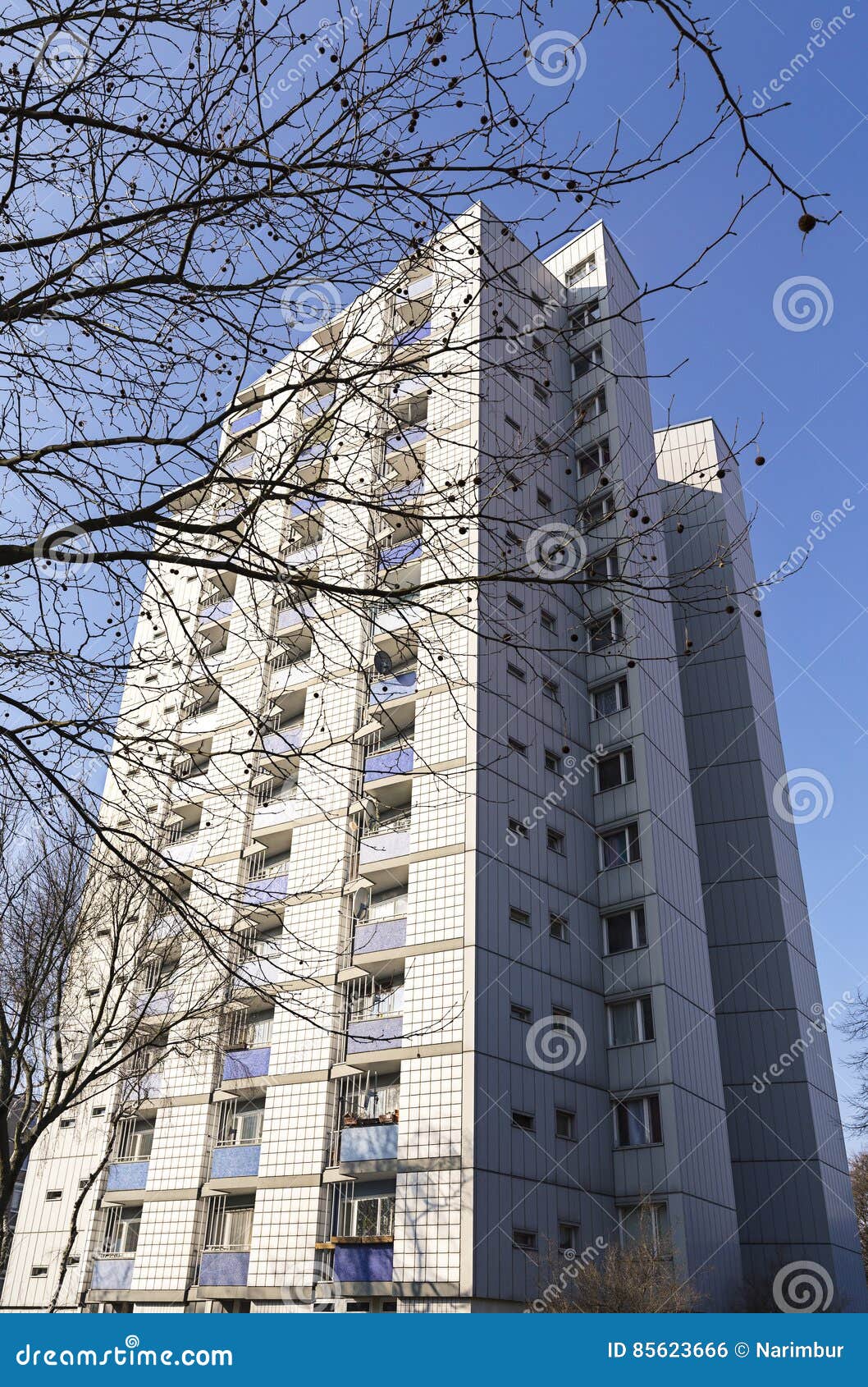 Social housing stock photo. Image of high, public, housing - 85623666
