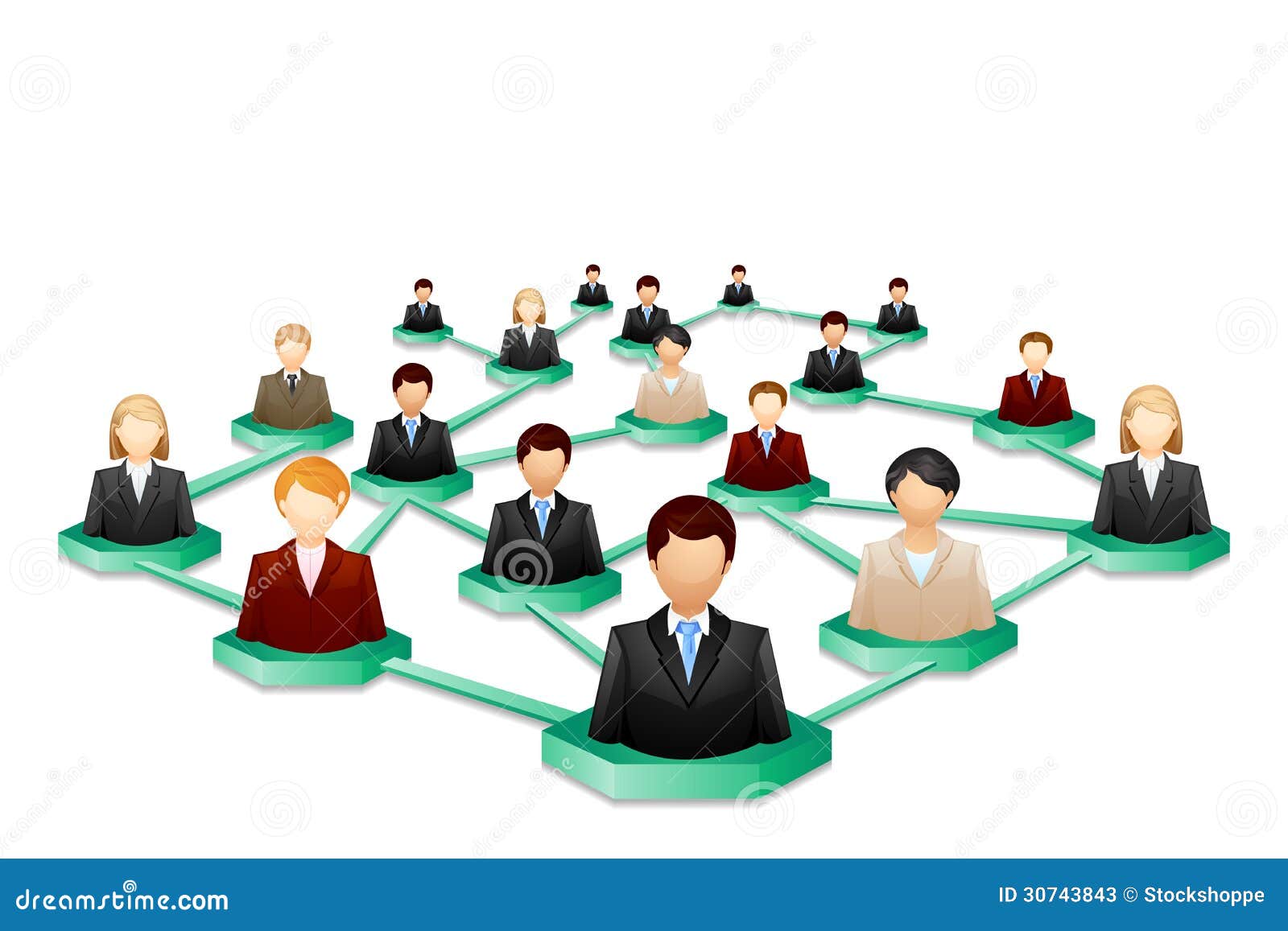 Social Human Networking stock vector. Illustration of meeting - 30743843