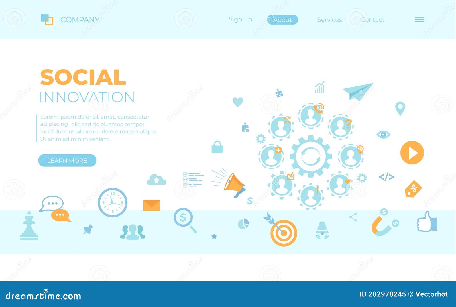 Social Innovation Idea Strategy Technology New Changes Communications ...