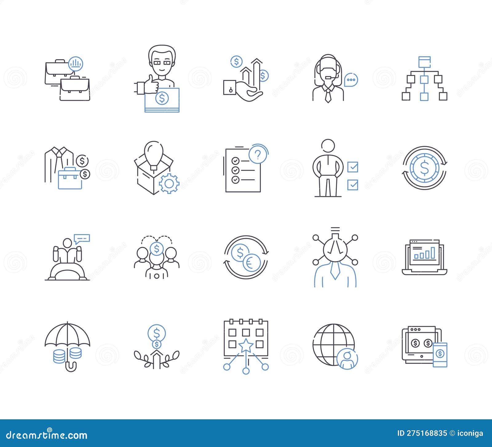 Social Innovation Outline Icons Collection. Social, Innovation ...