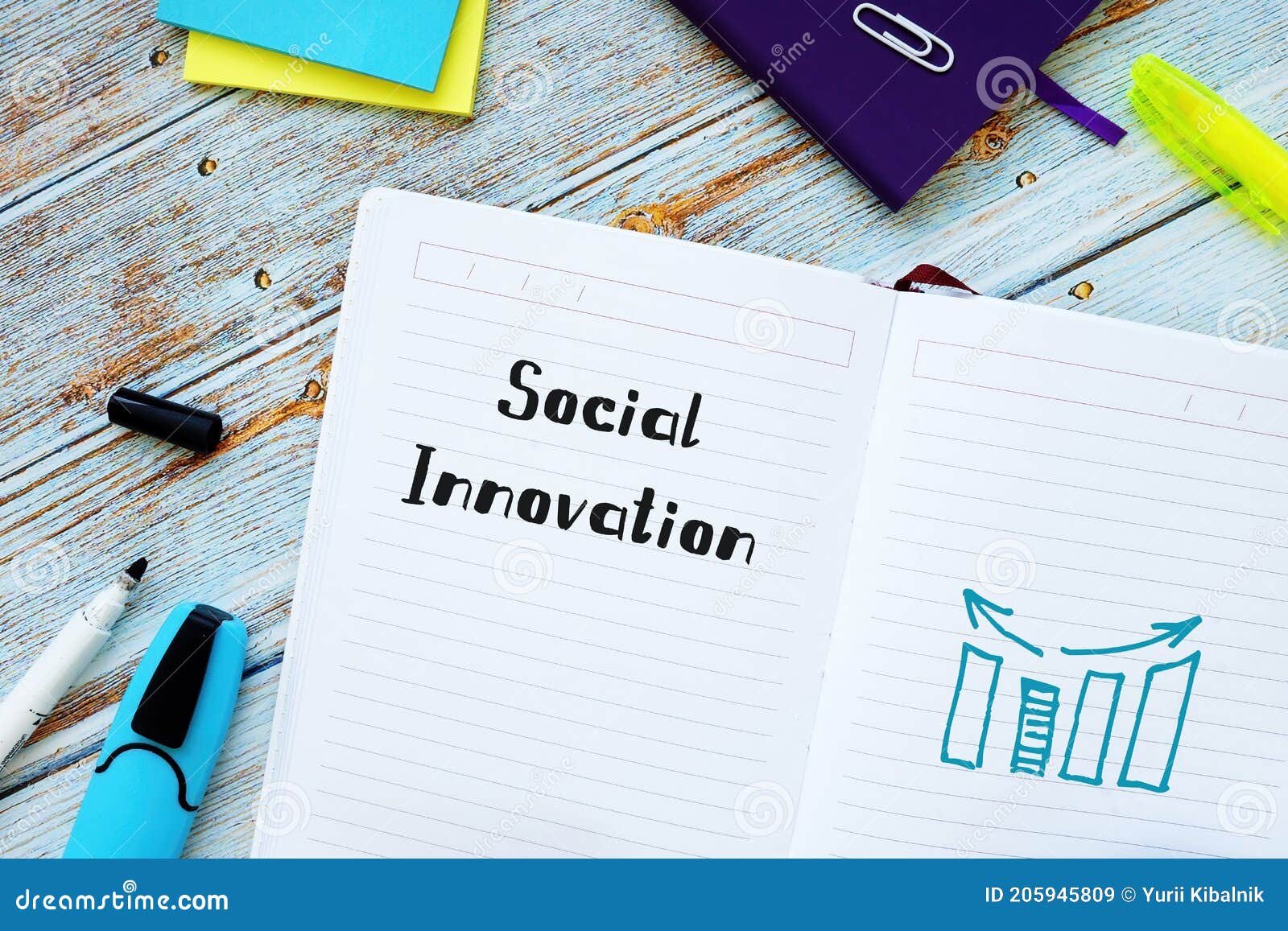 Social Innovation Sign on the Page Stock Image - Image of blended, sign ...