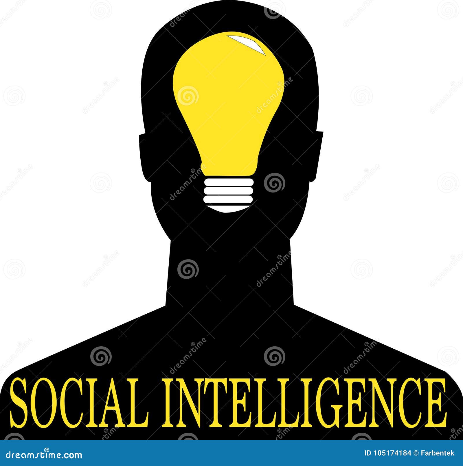 Social Intelligence Word Text Logo Illustration. Stock Vector ...