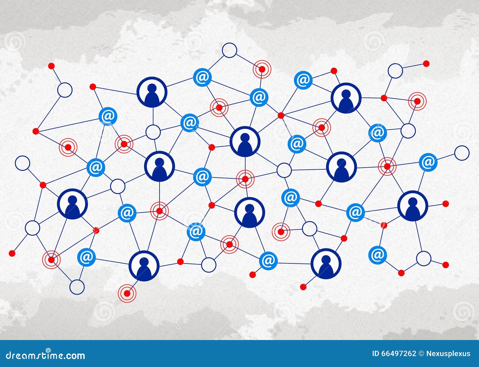 Social Interaction and Communication Stock Illustration - Illustration ...