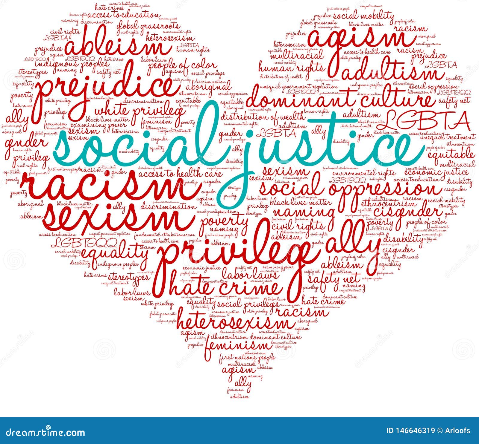 Social Justice Word Cloud editorial stock image. Illustration of crime ...