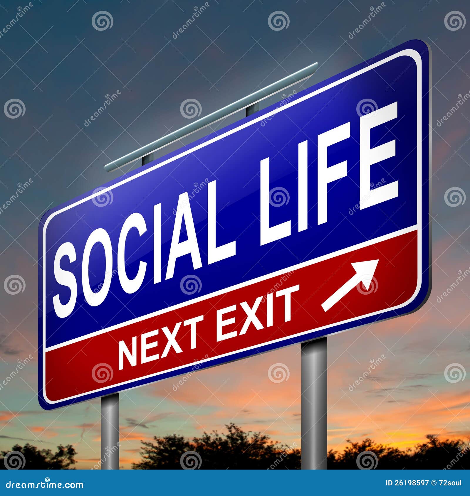 Social life concept. stock illustration. Illustration of meeting - 26198597