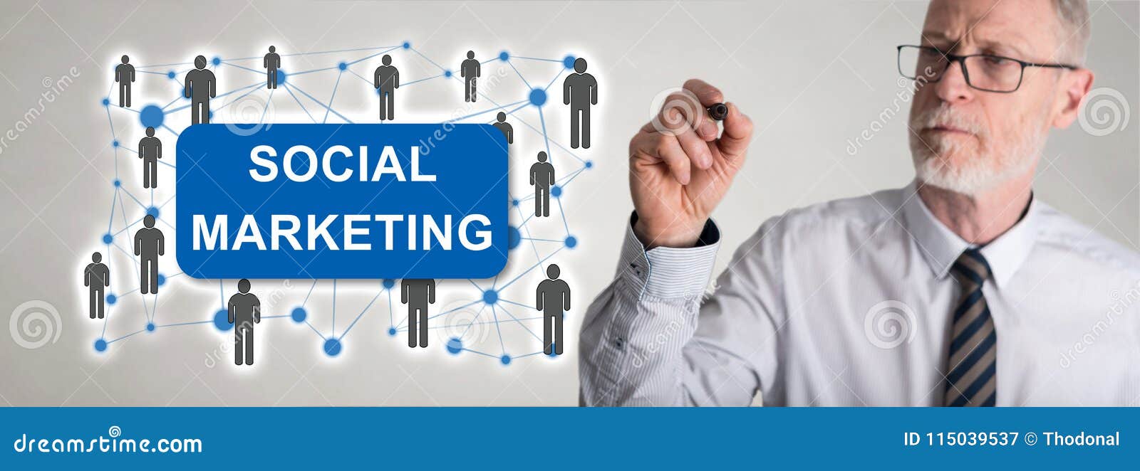 Businessman Drawing Social Marketing Concept Stock Image - Image of ... Businessman Drawing Social Marketing Concept Stock Image - Image of ...
