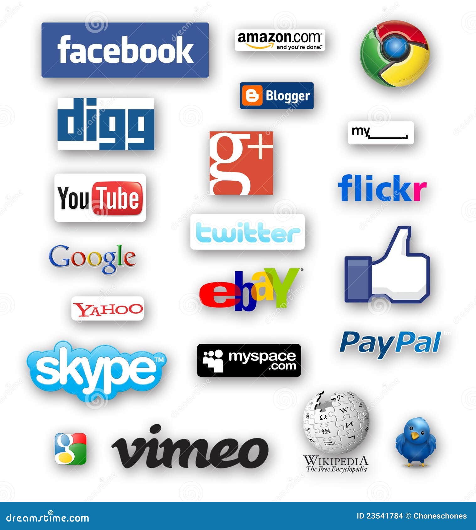 Social media editorial stock image. Illustration of social - 23541784