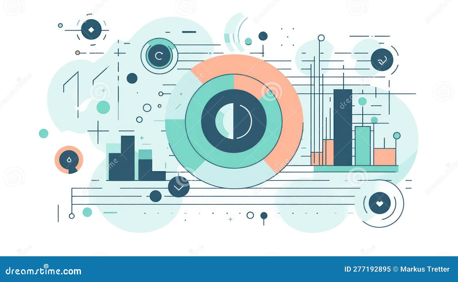 A Social Media Analytics Icon Representing the Analysis of Social Media ...