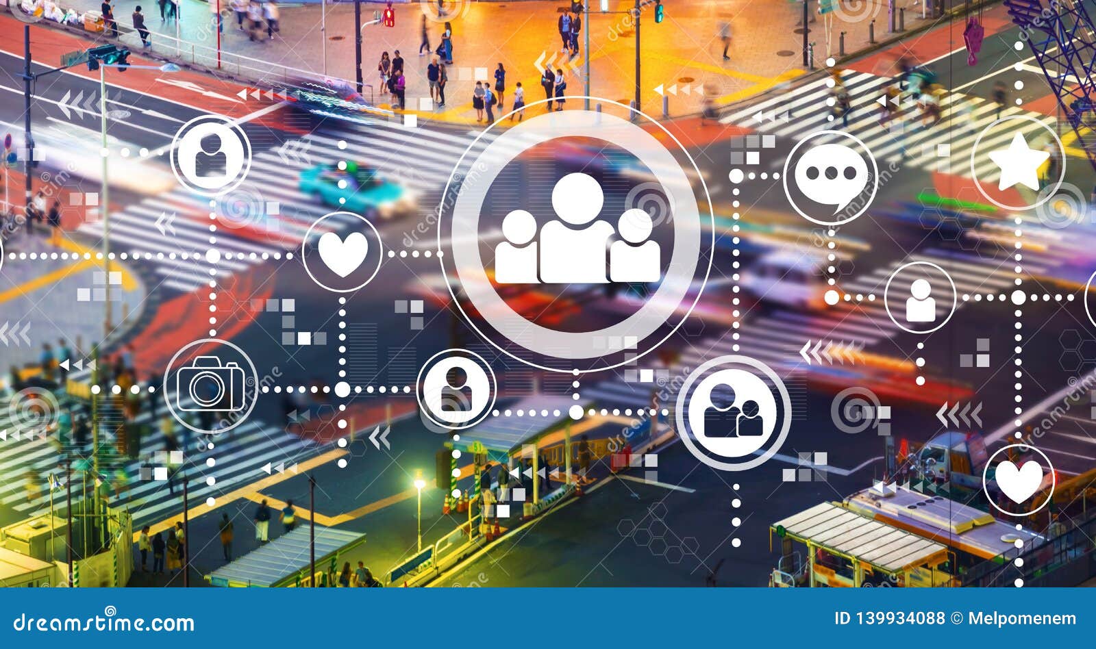 Social Media with City Traffic Intersection Stock Photo - Image of ... Social Media with City Traffic Intersection Stock Photo - Image of ...