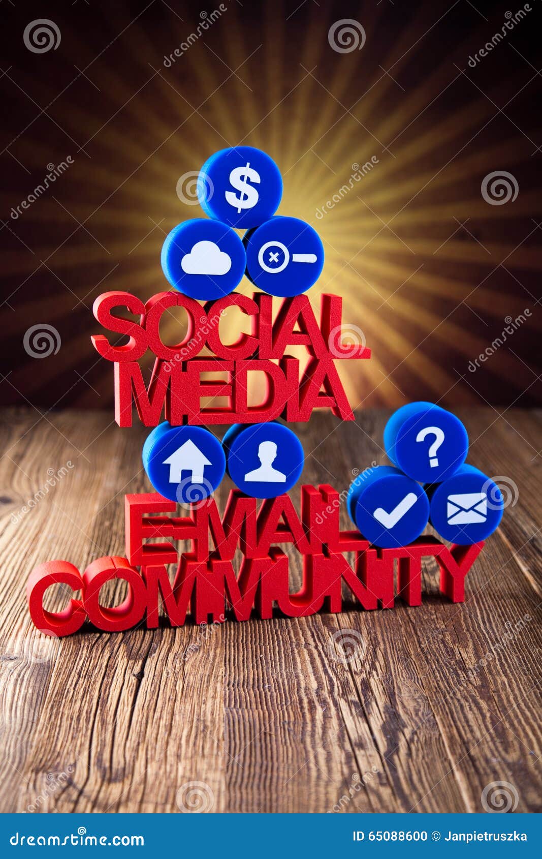 Social Media Communication,Internet Concept,icons Set Stock ...