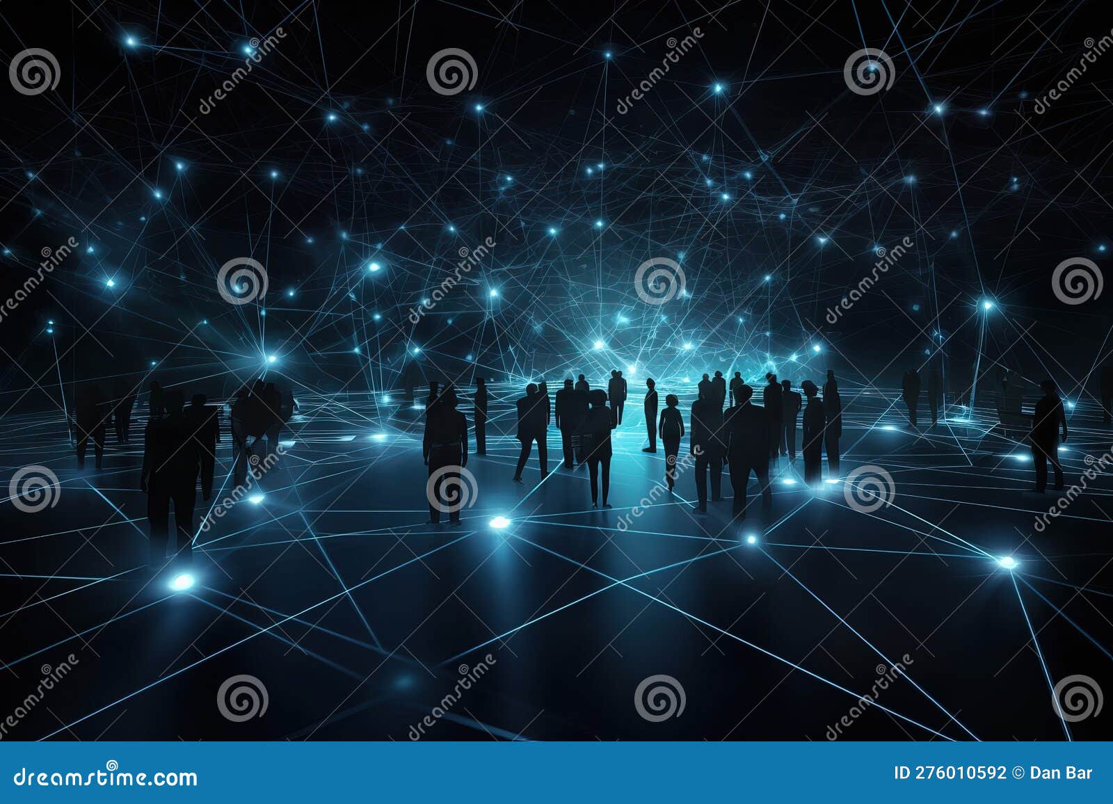 Social Media Communication Link, Virtual Reality, Global ...