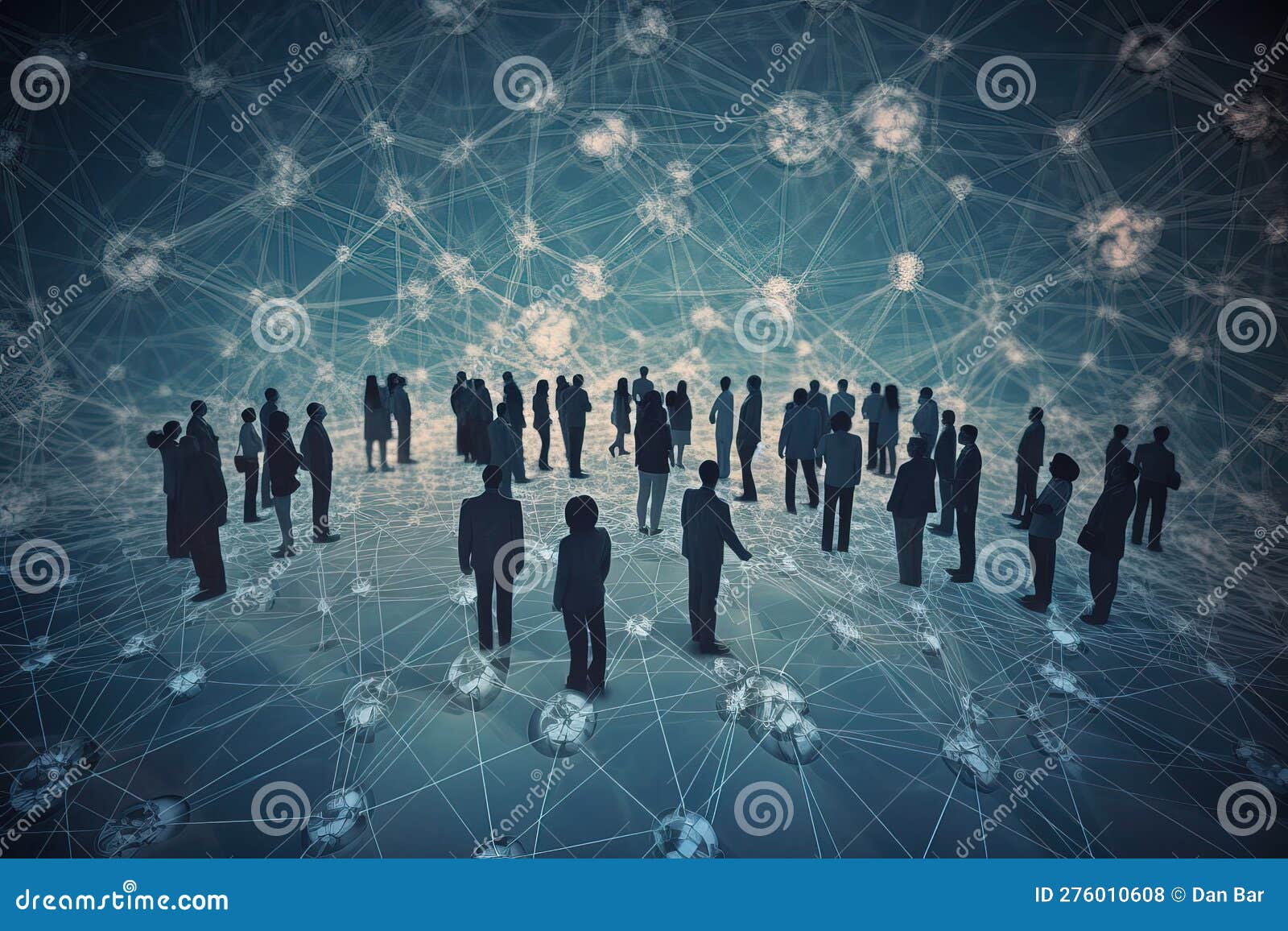 Social Media Communication Link, Virtual Reality, Global ...