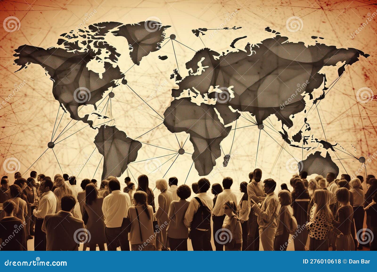 Social Media Communication Link, Virtual Reality, Global ...