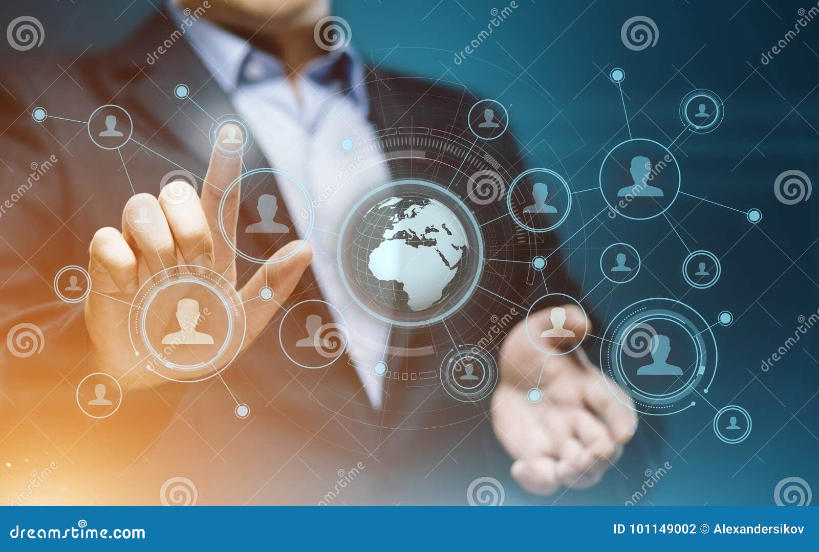 Social Media Communication Network Internet Business Technology Concept ...