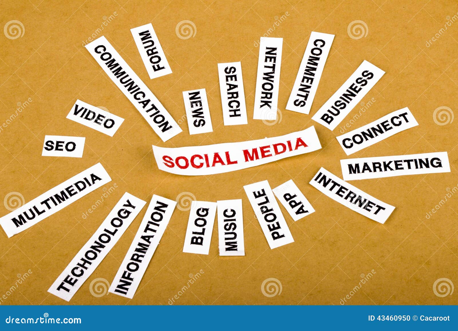 Social media concept stock photo. Image of success, forum - 43460950