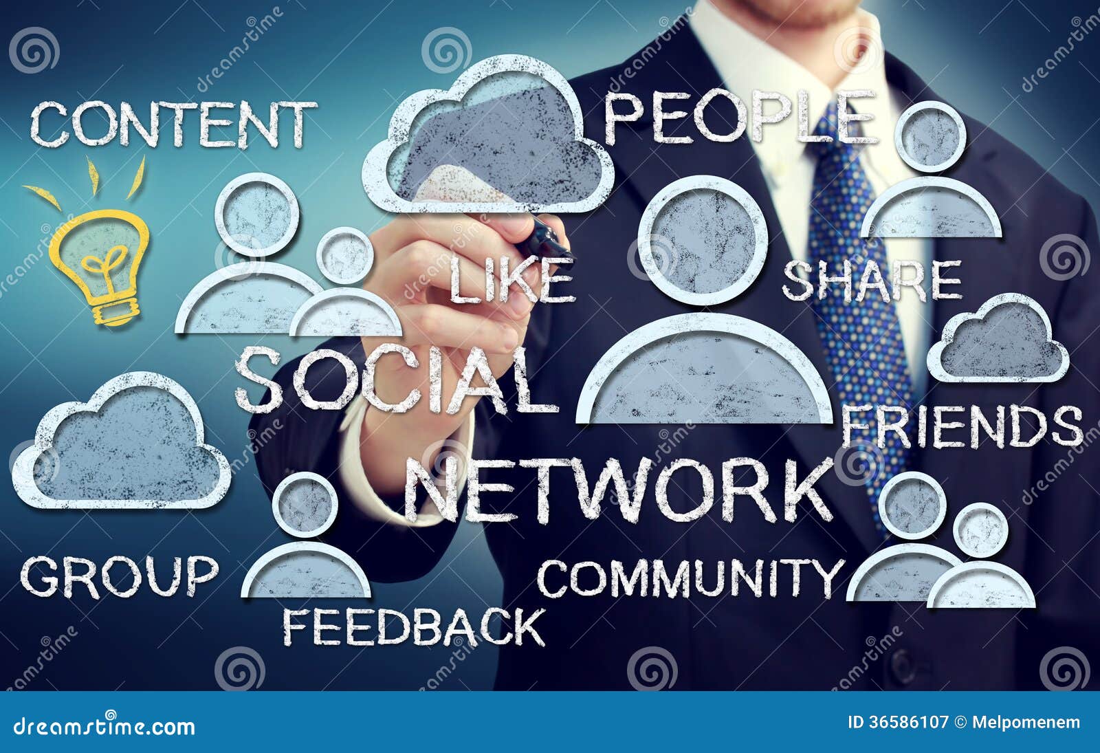 Social Media Concepts stock image. Image of network, creativity - 36586107