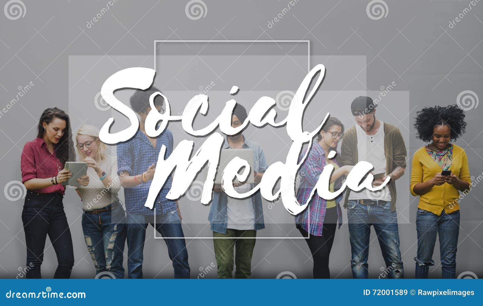 Social Media Connection Networking Chat Concept Stock Image - Image of ...
