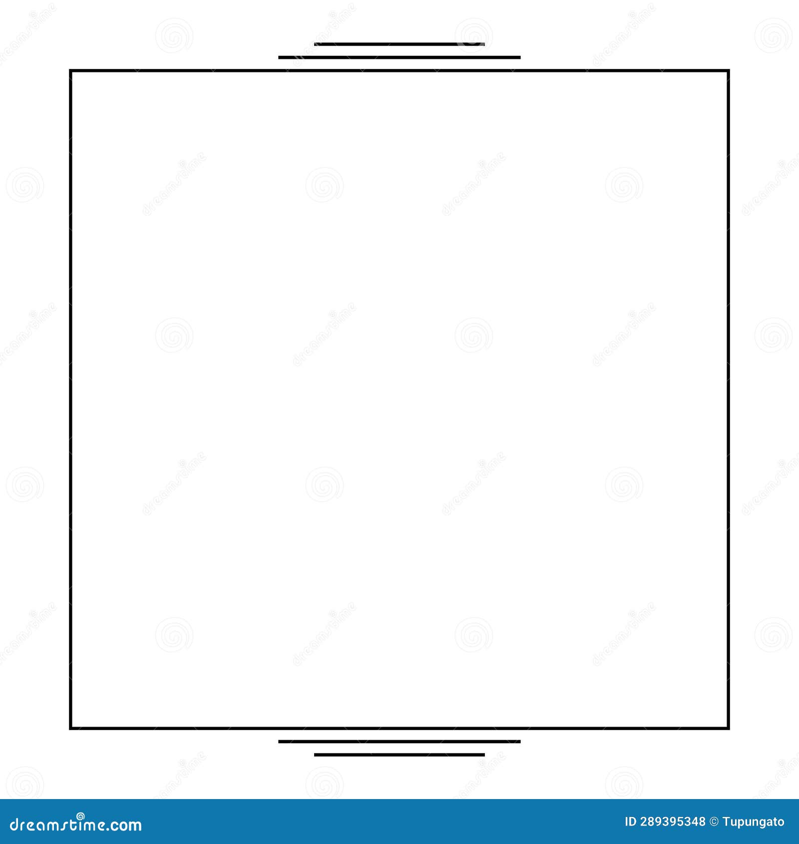 Social Media Content Border Stock Vector - Illustration of business ...