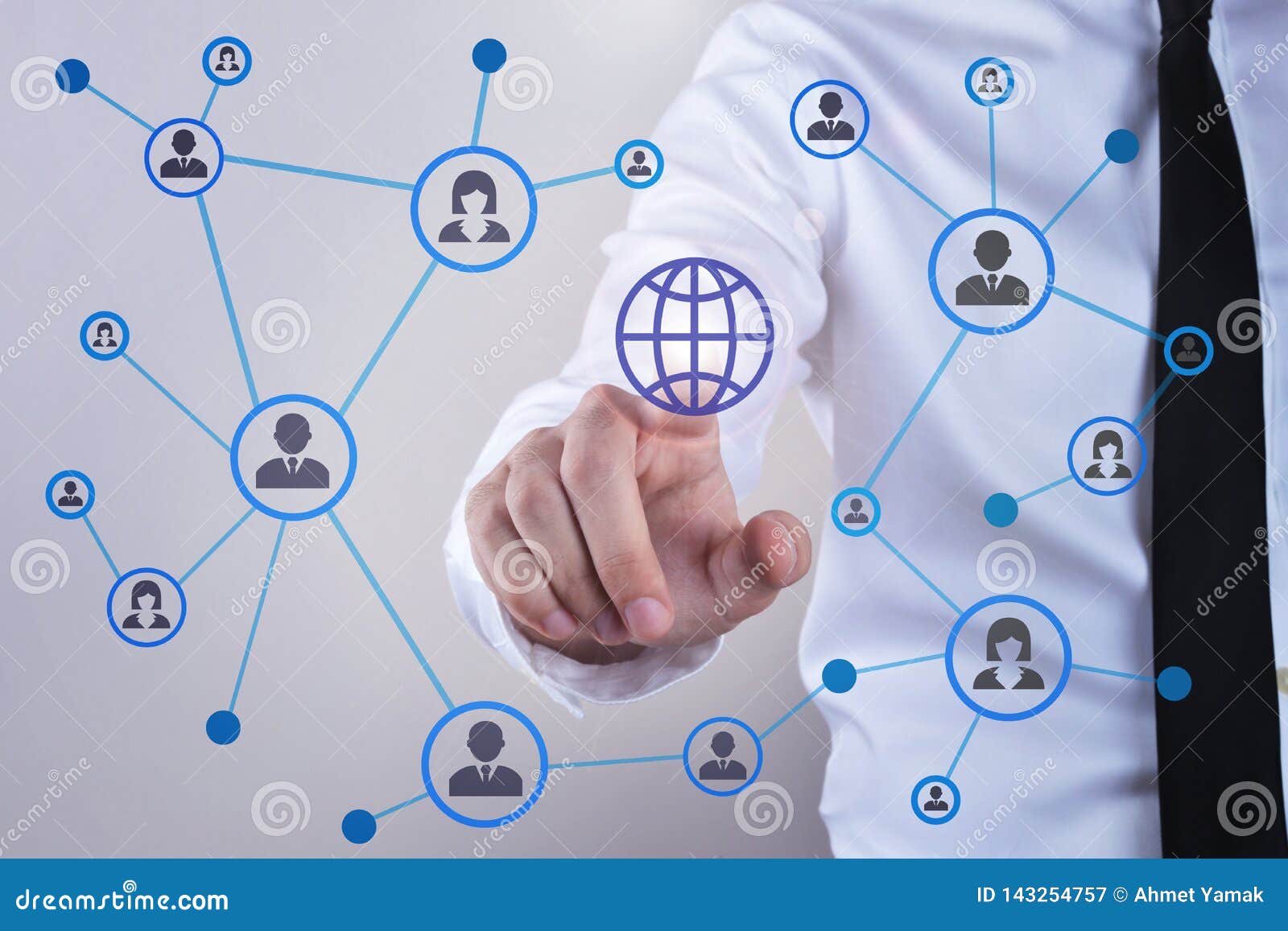 Social Media and Global Network Concept Stock Image - Image of media ...