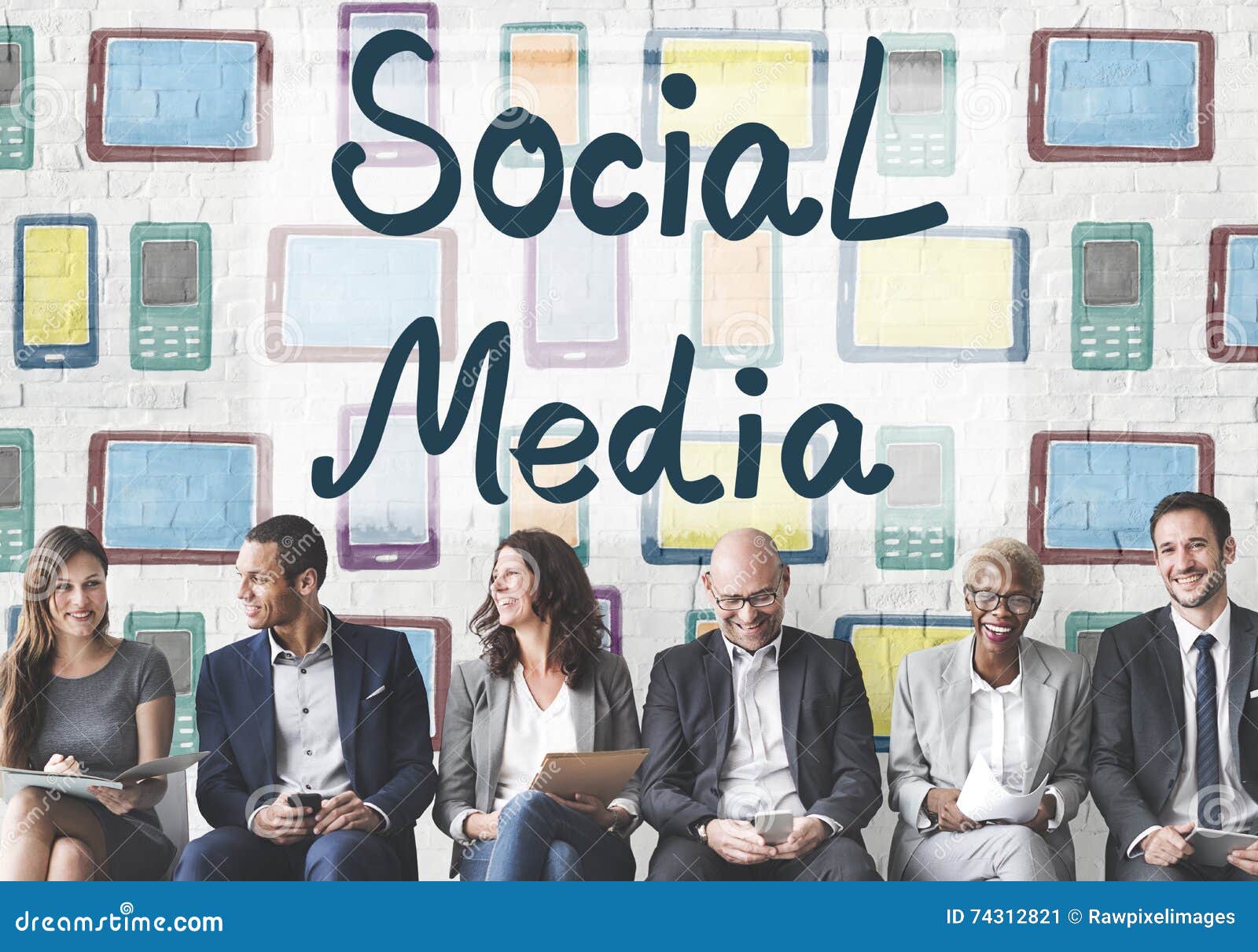 Social Media Globalization Connection Communication Concept Stock Image ...