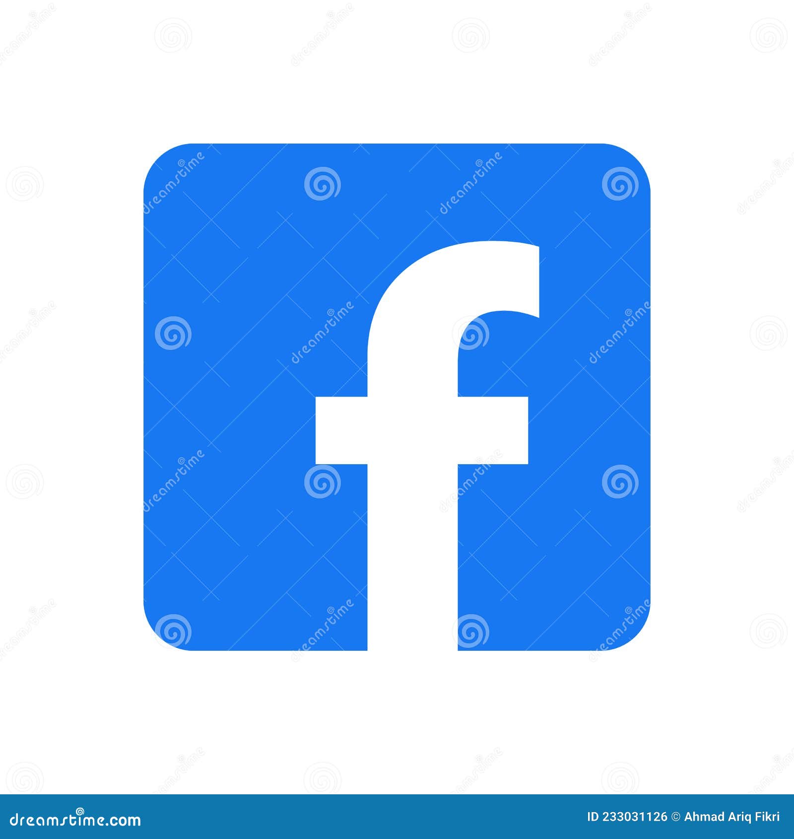Social Media Icon Illustration Facebook. Facebook Icon Editorial Photo ...