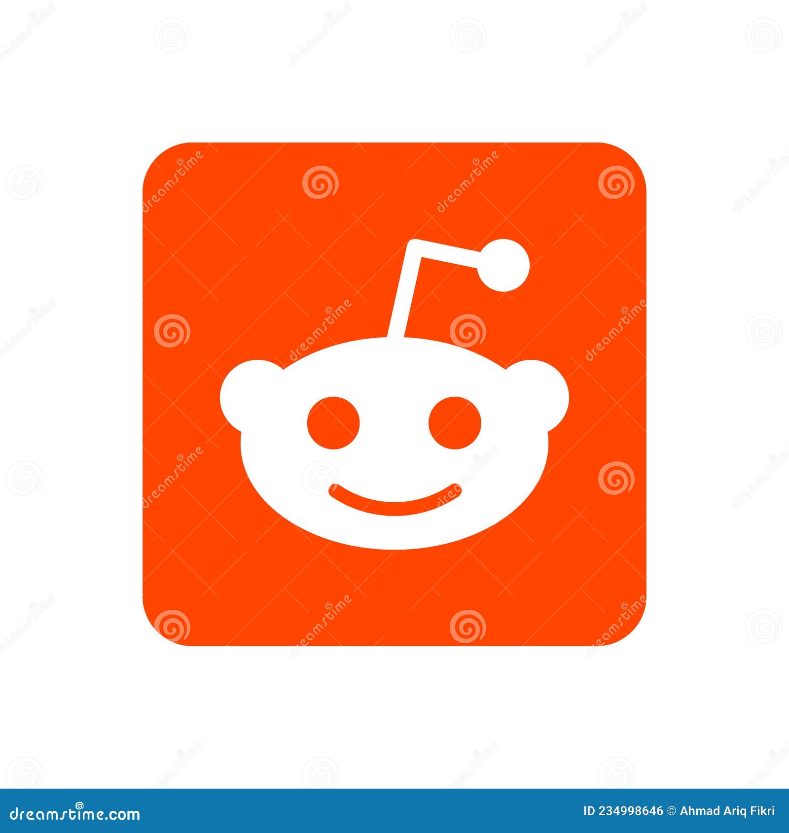 Social Media Icon Illustration Reddit. Reddit Icon Editorial Photo ...