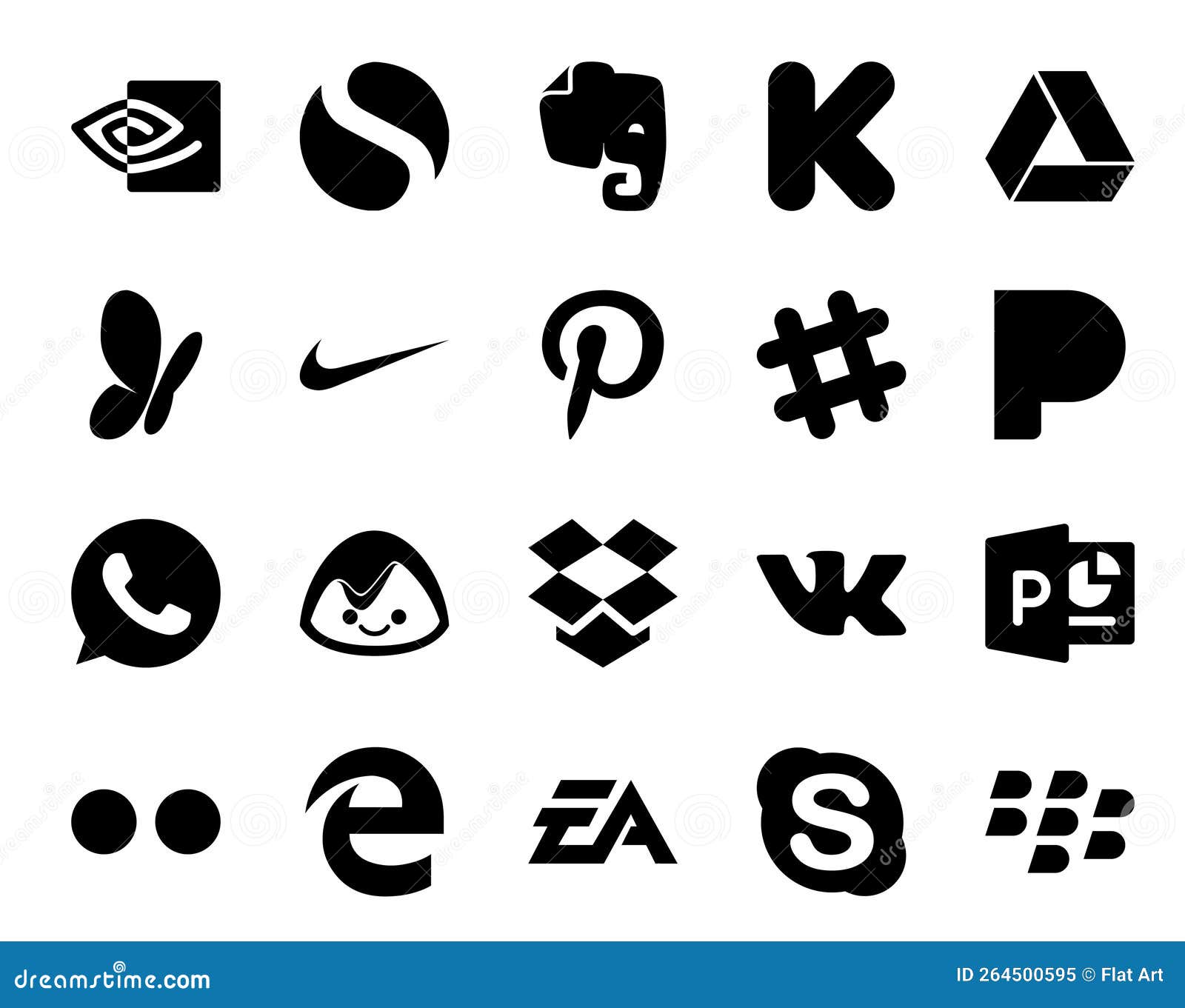 Slack App Icon Spotlighted On Black Background Editorial Photo ...