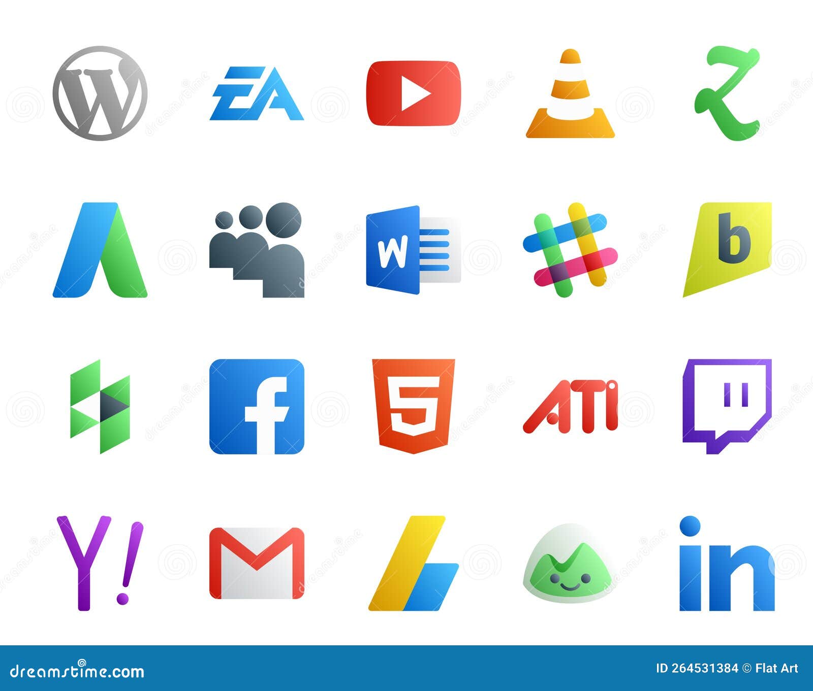 Slack App Icon Spotlighted On Black Background Editorial Photo ...