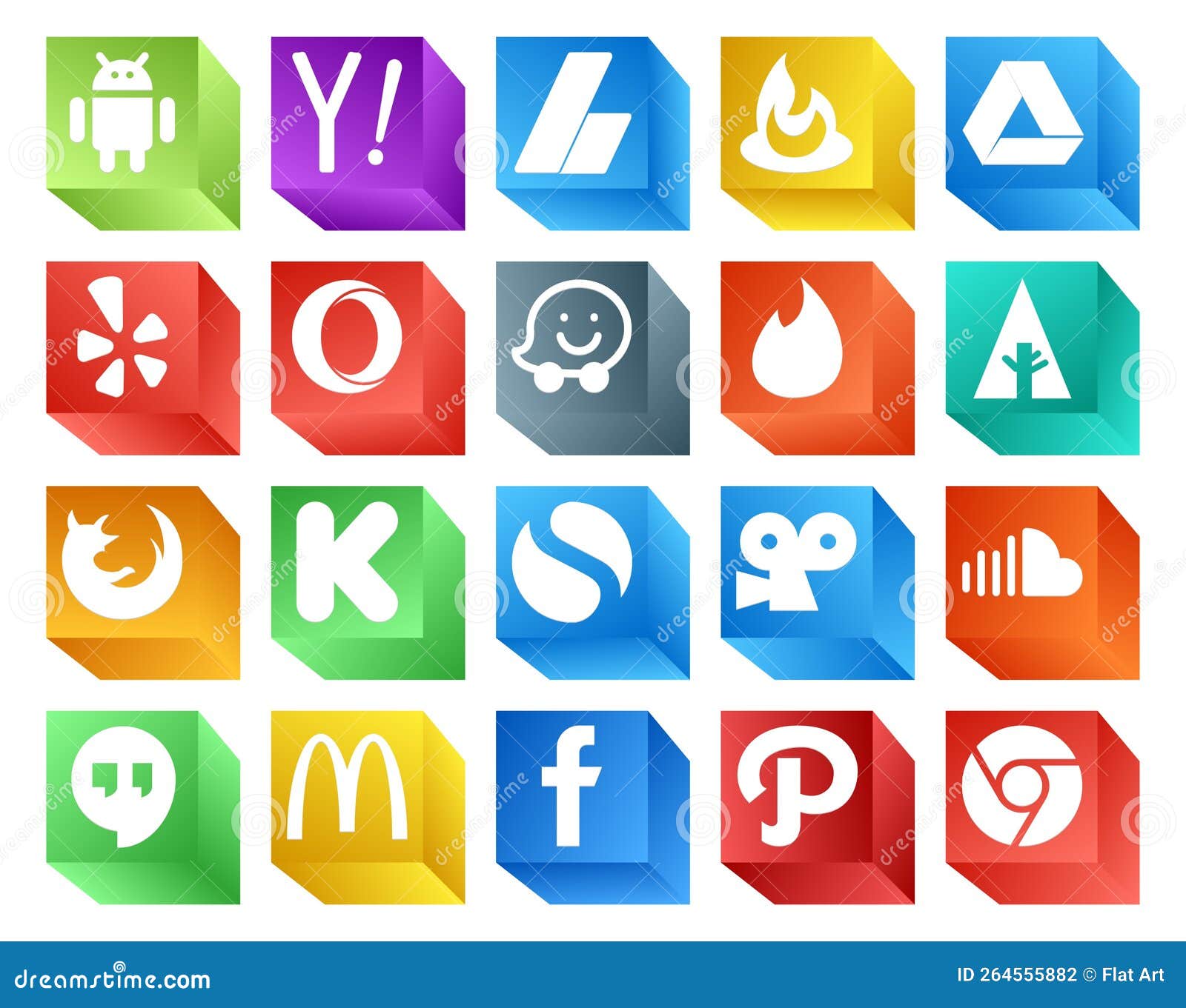 20 Social Media Icon Pack Including Soundcloud. Simple. Opera ...