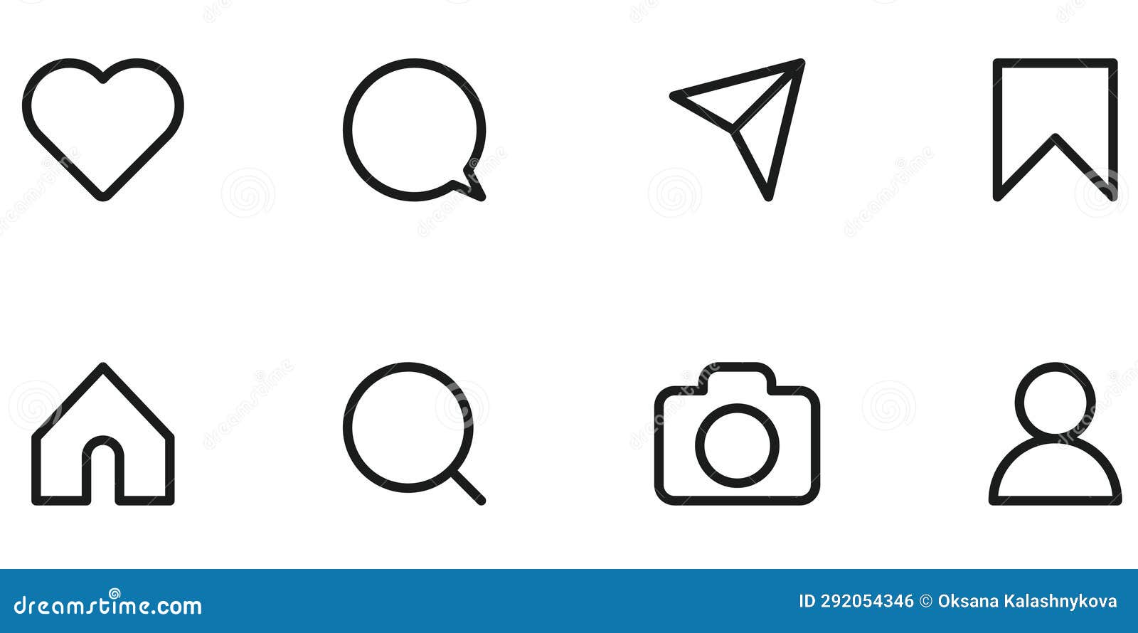 Social Media Icons. Social Media Icons, Instagram Like, Comment, Share ...