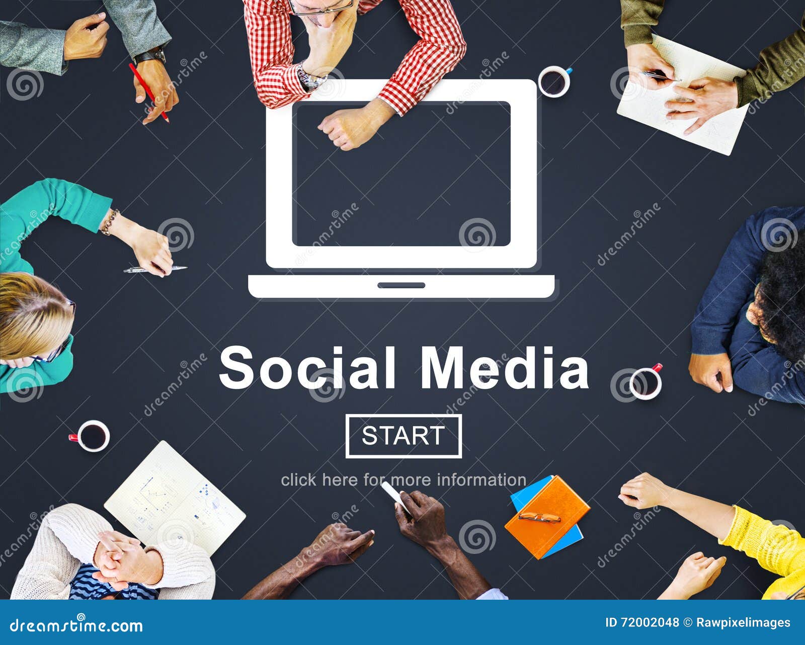 Social Media Internet Networking Technology Concept Stock Photo - Image ...