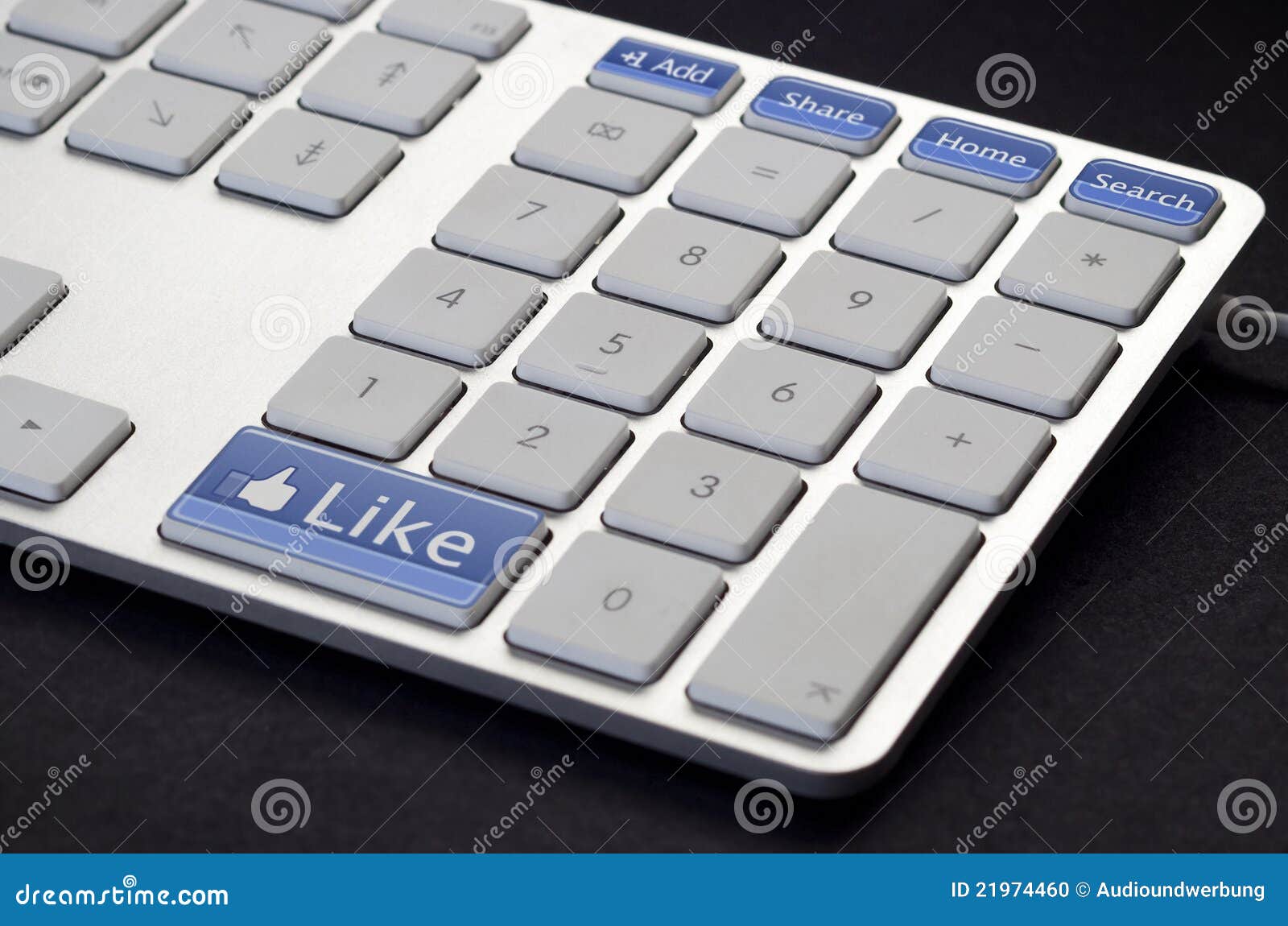 Social Media Keyboard editorial image. Image of virtual - 21974460