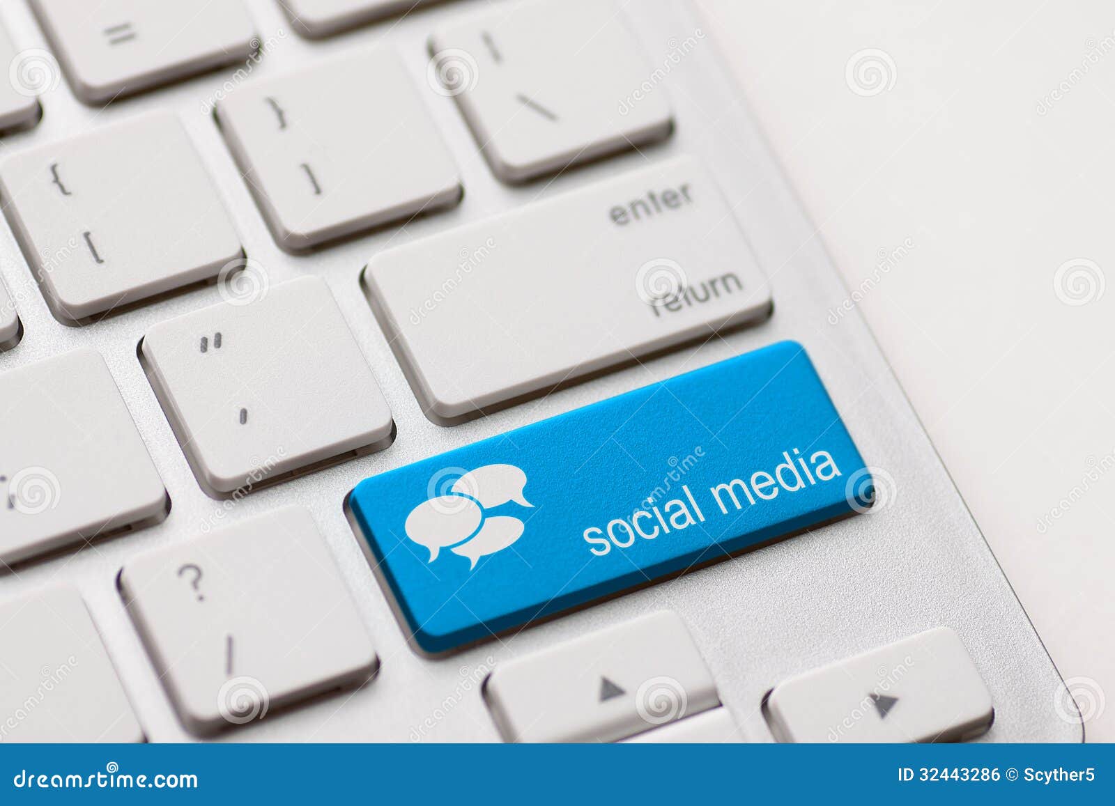 Social Media keyboard stock photo. Image of closeup, friend - 32443286