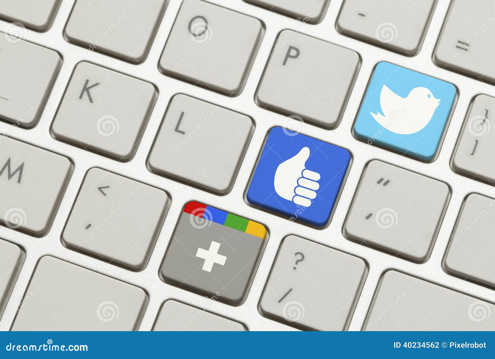 Social Media Keyboard editorial photography. Image of advice - 40234562
