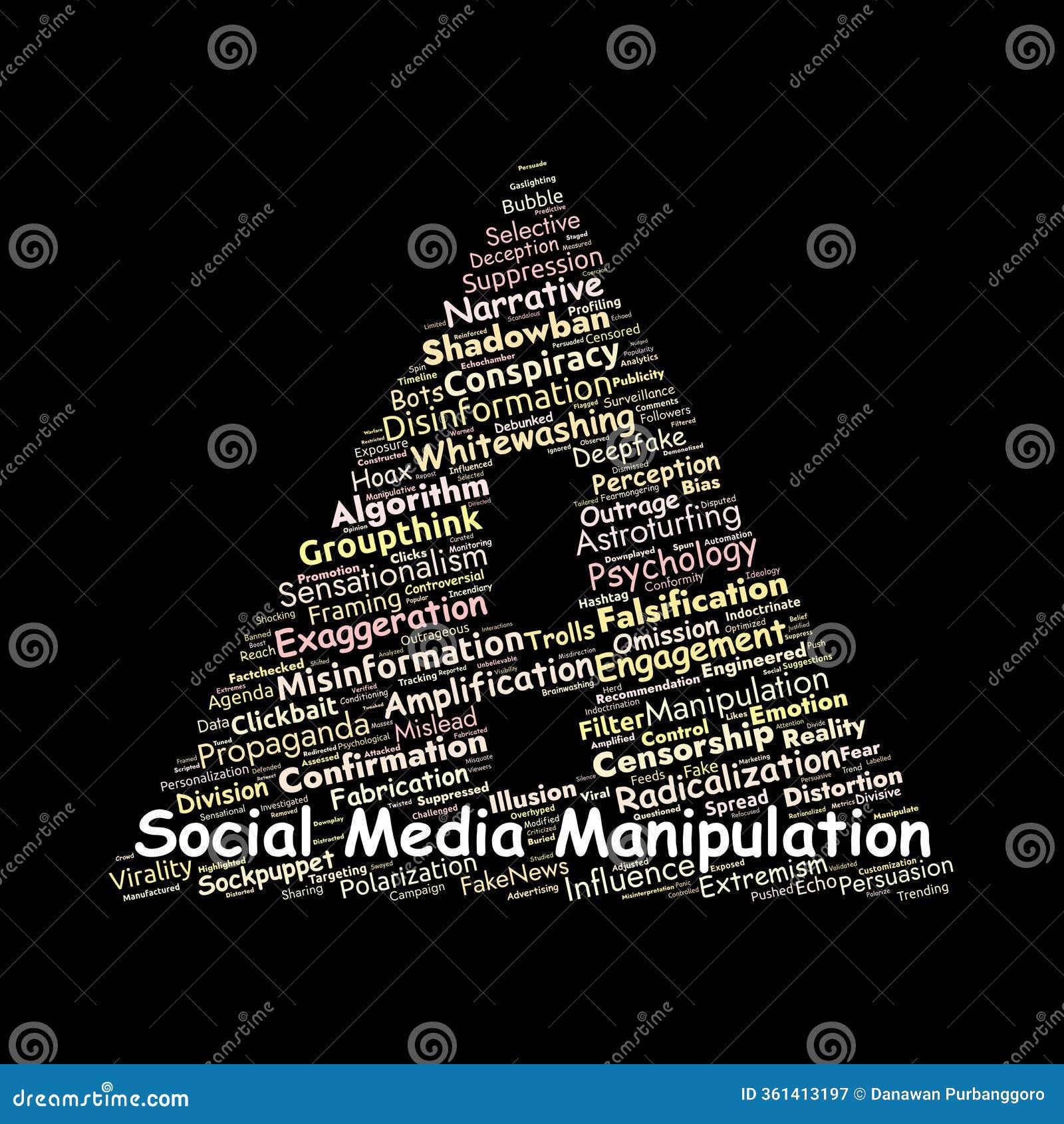 Media Manipulation Stock Illustration | CartoonDealer.com #77715010
