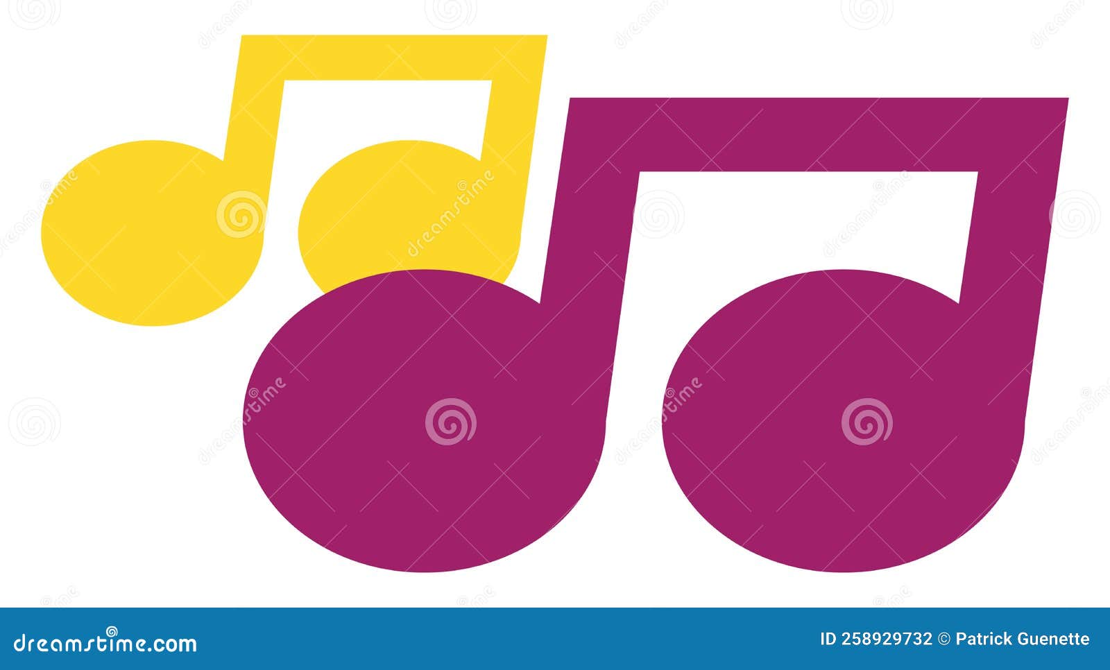 Social media music, icon stock vector. Illustration of modern - 258929732
