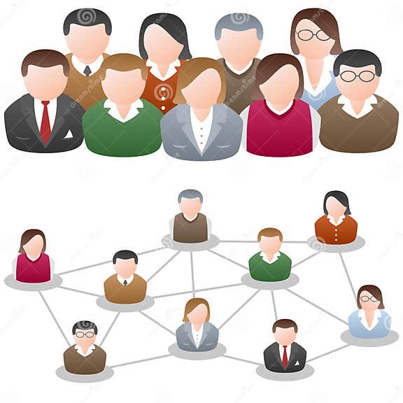Social Media Network Community Stock Vector - Illustration of ...