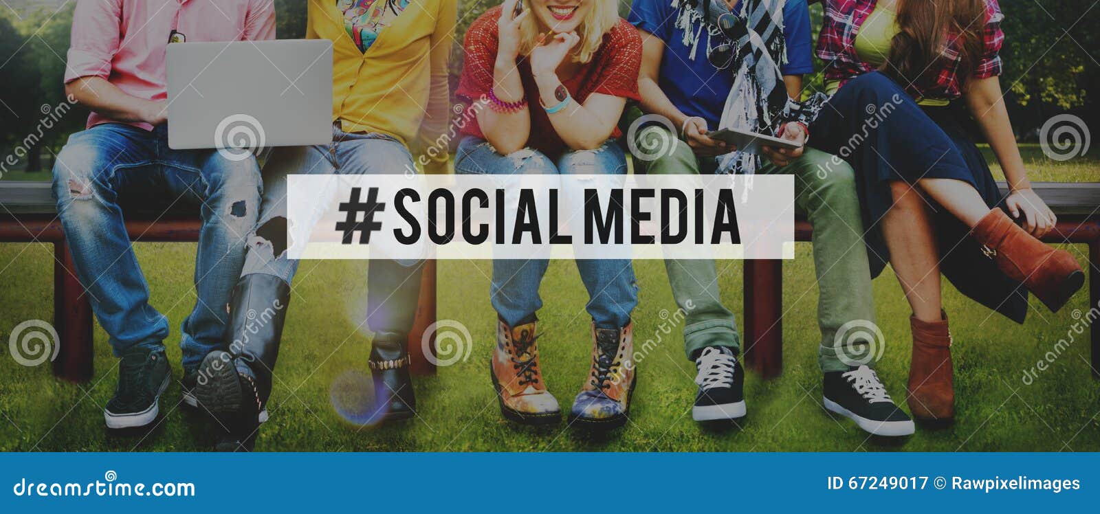 Social Media Network Internet Technology Connection Concept Stock Image ...