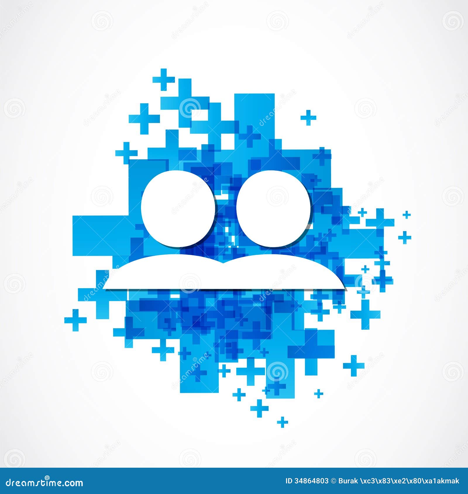 Social Media Positive Connection Stock Vector - Illustration of group ...