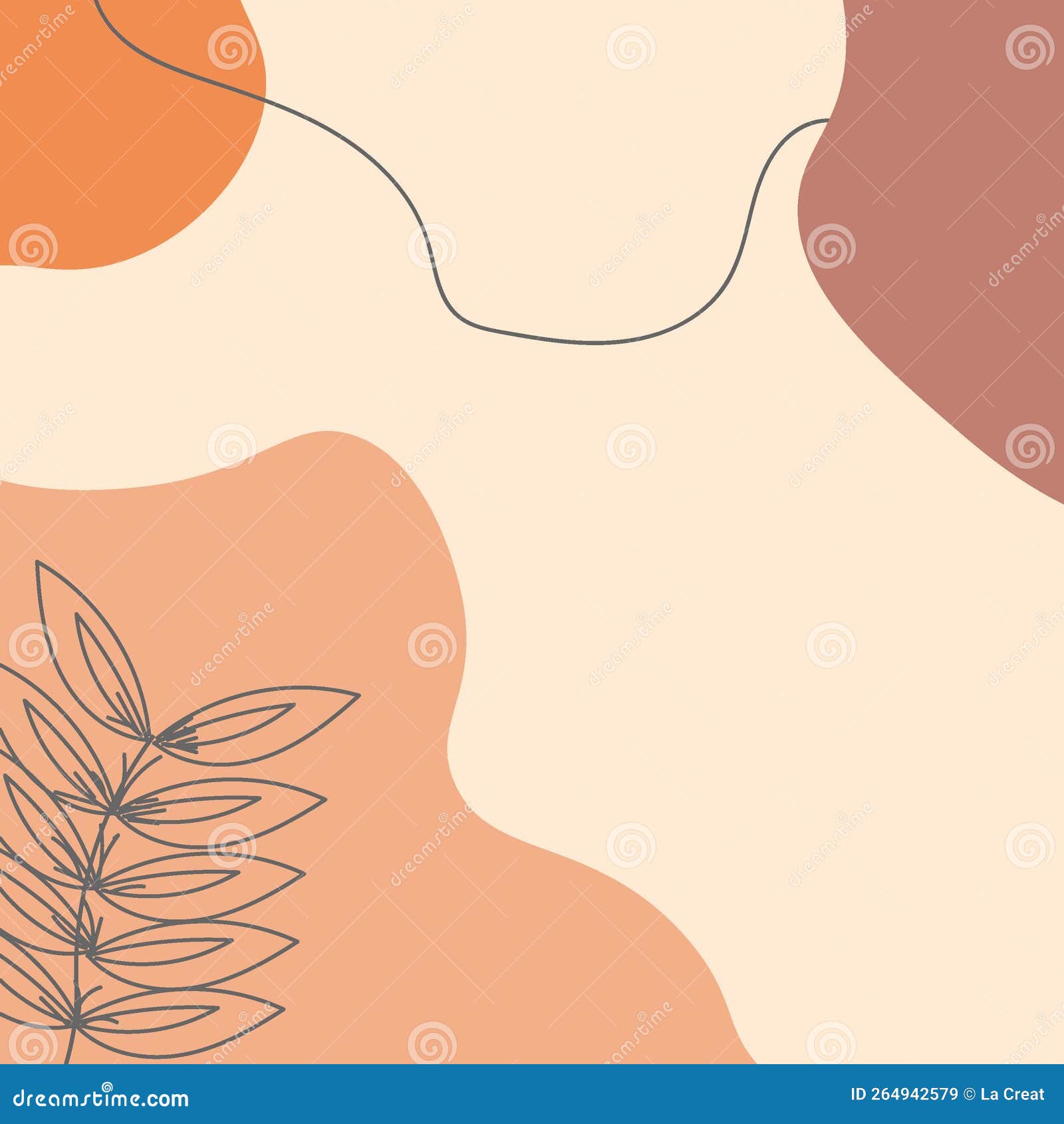 Social media post stock vector. Illustration of post - 264942579