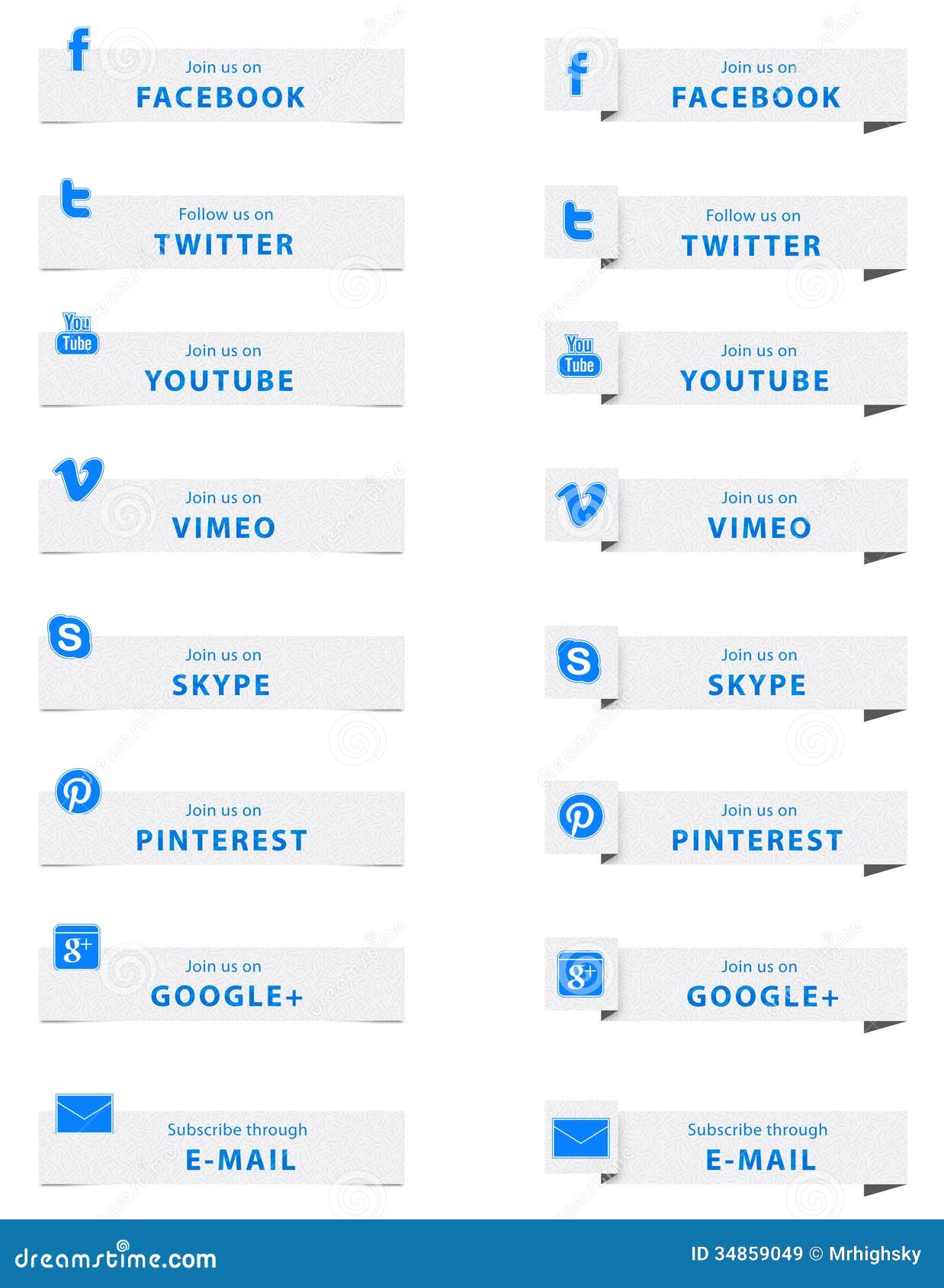 Social Media share banners editorial stock image. Illustration of ...