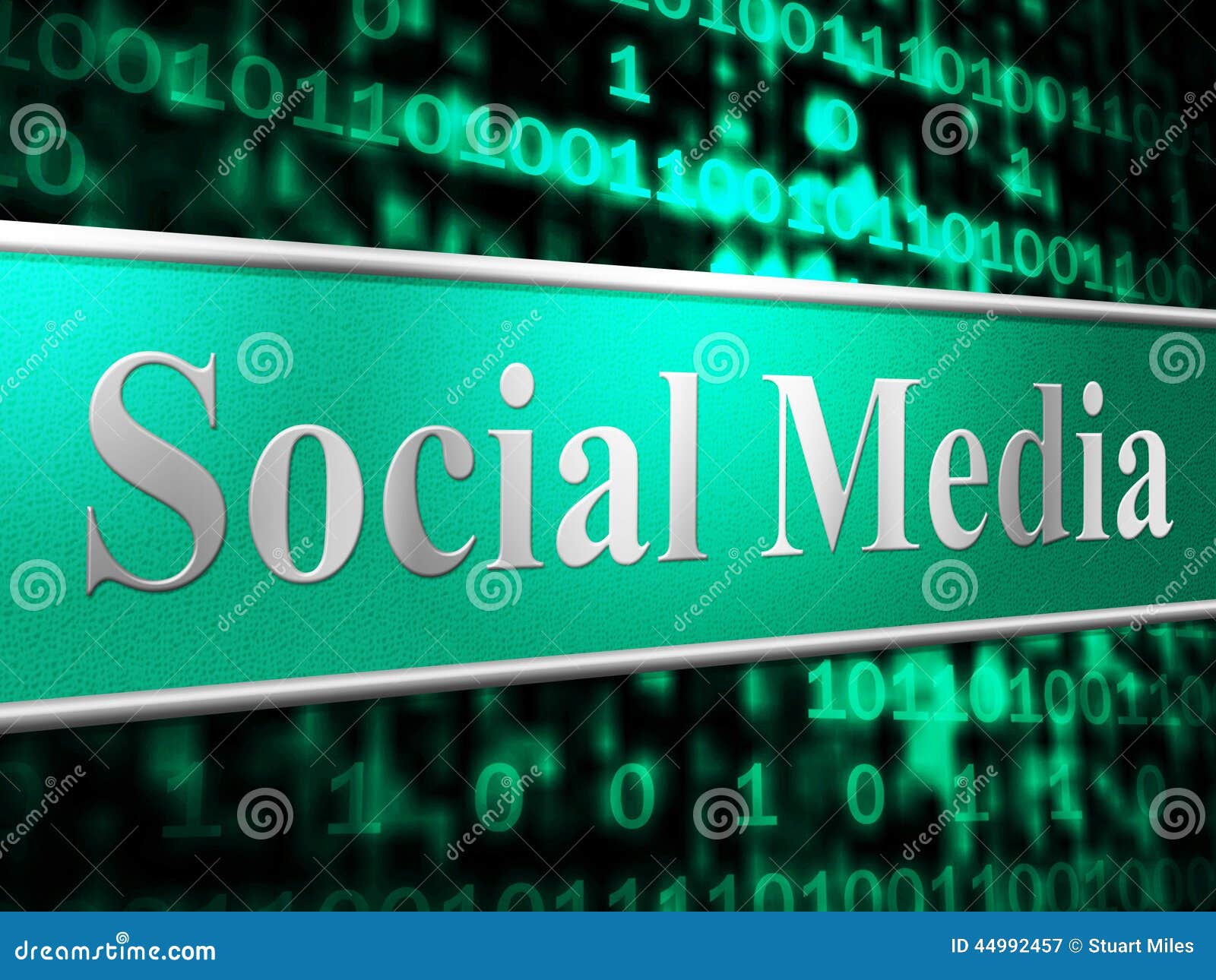 Social Media Shows Forums Internet and Web Stock Illustration ...