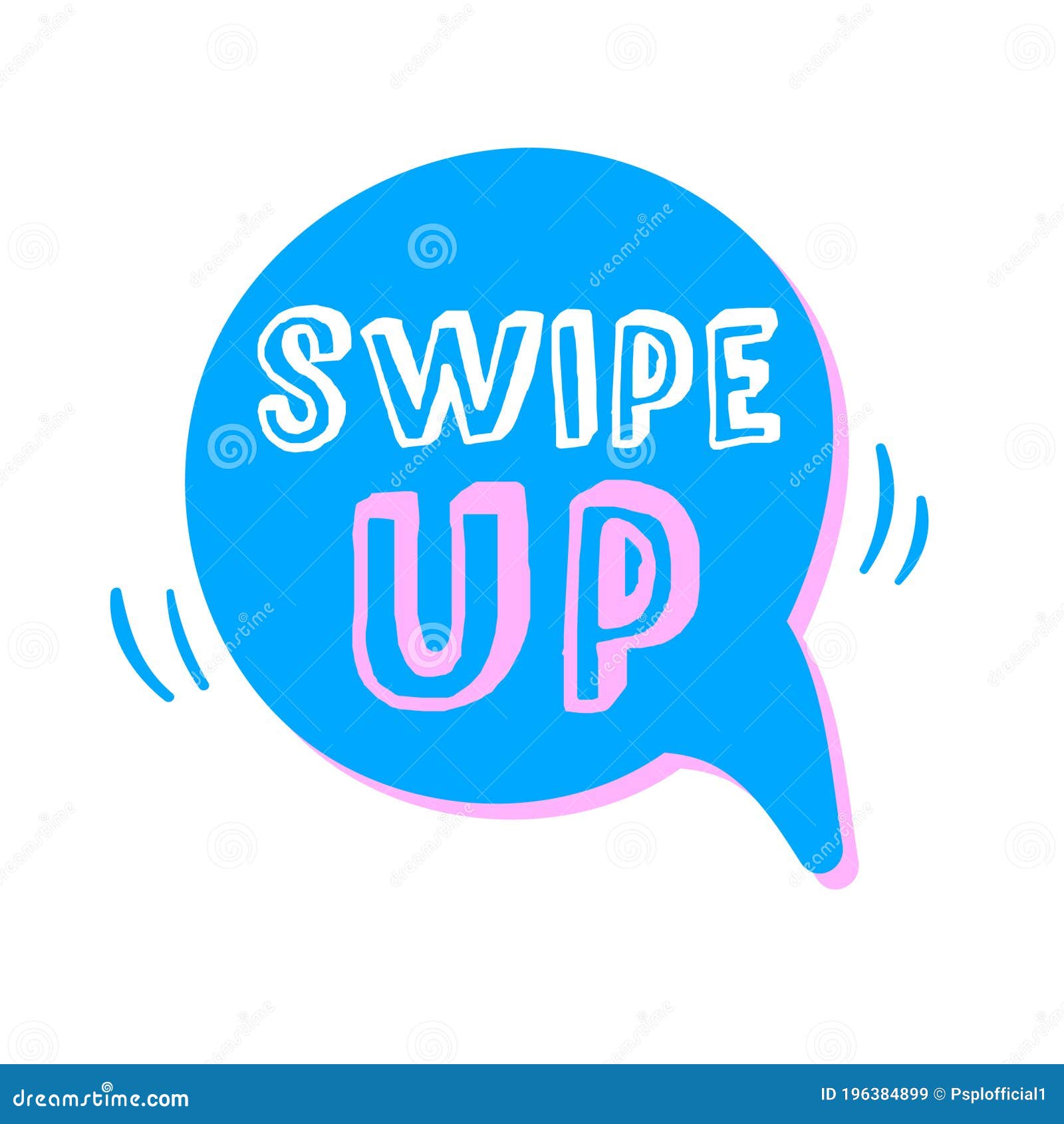 Slang Bubbles, Yep Speak Bubble, Over White Background, Flat Icon ...