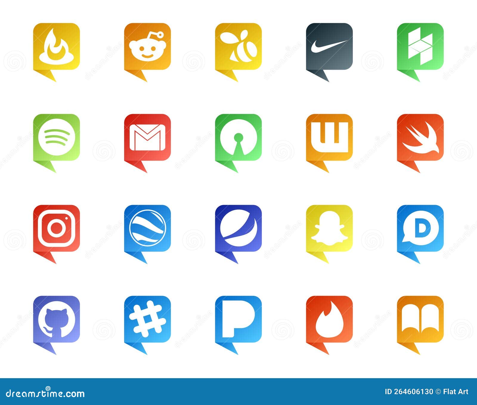 Github-2 Logo 3D Icon Perfectly Stock Photo | CartoonDealer.com #359290350