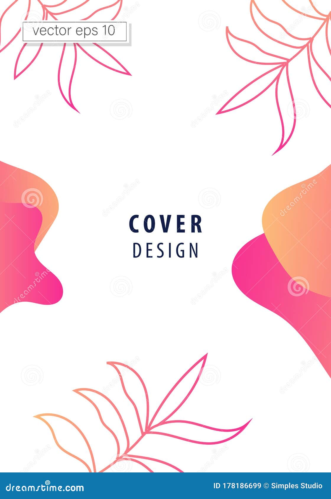 Social Media Stories and Posts. Background Template with Copy Space for ...