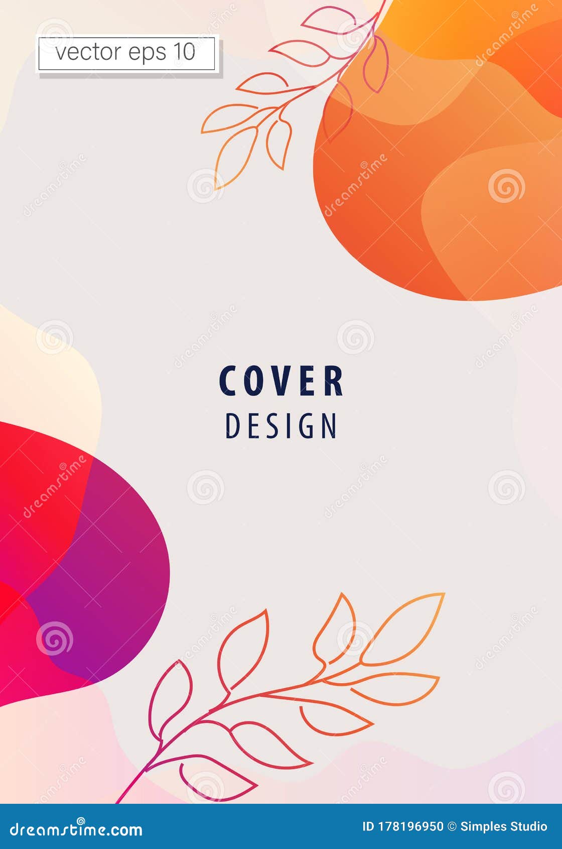 Social Media Stories and Posts. Background Template with Copy Space for ...