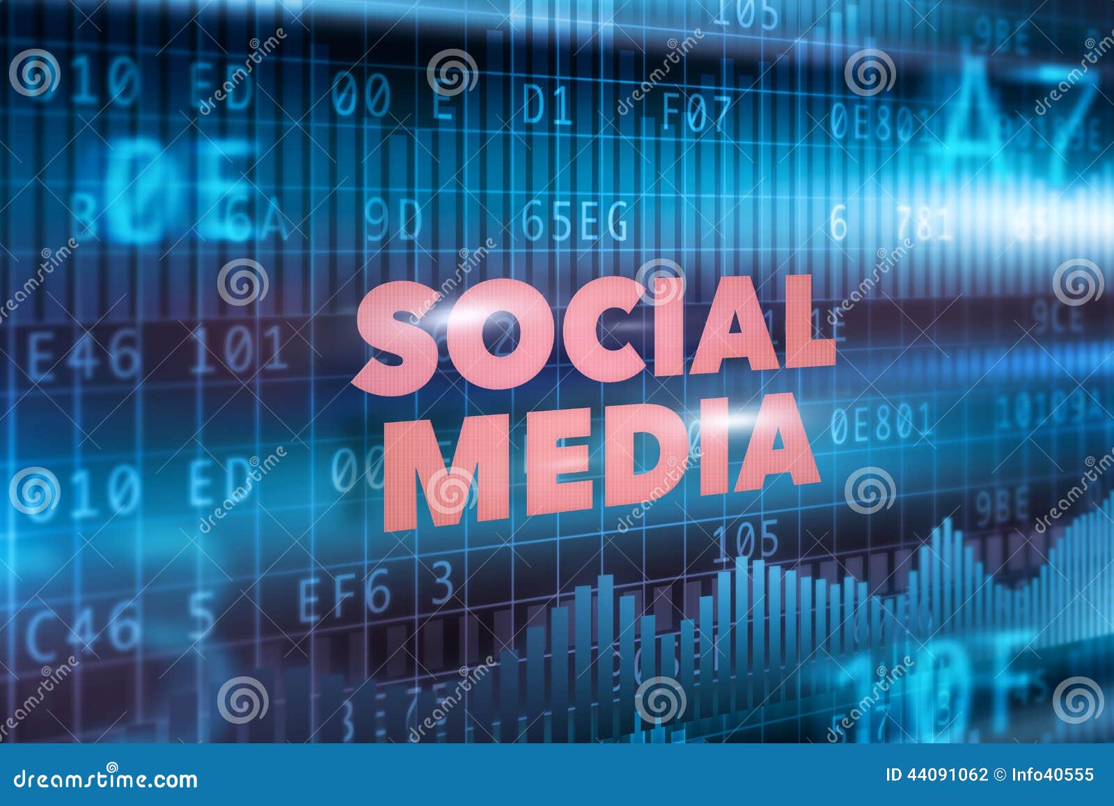 Social Media Technology Concept Stock Illustration - Illustration of ...